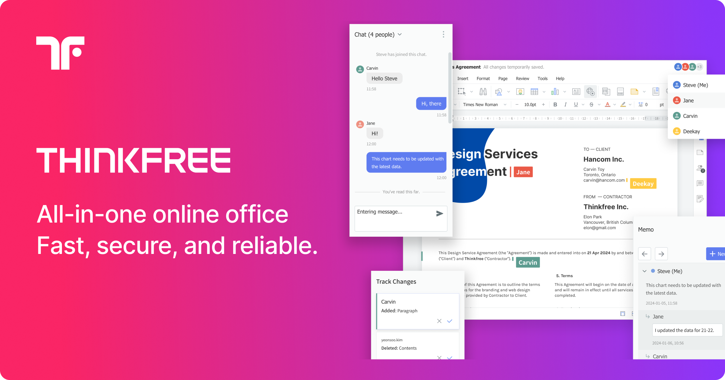 Free license request - Thinkfree.com